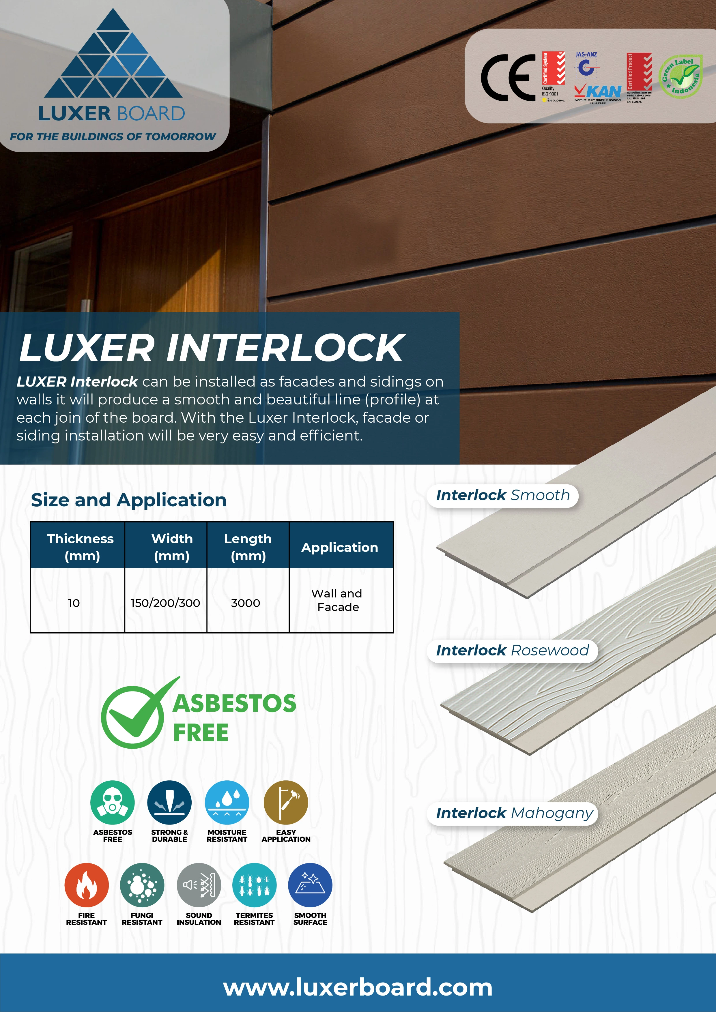 Luxer Board | For The Building of Tomorrow
